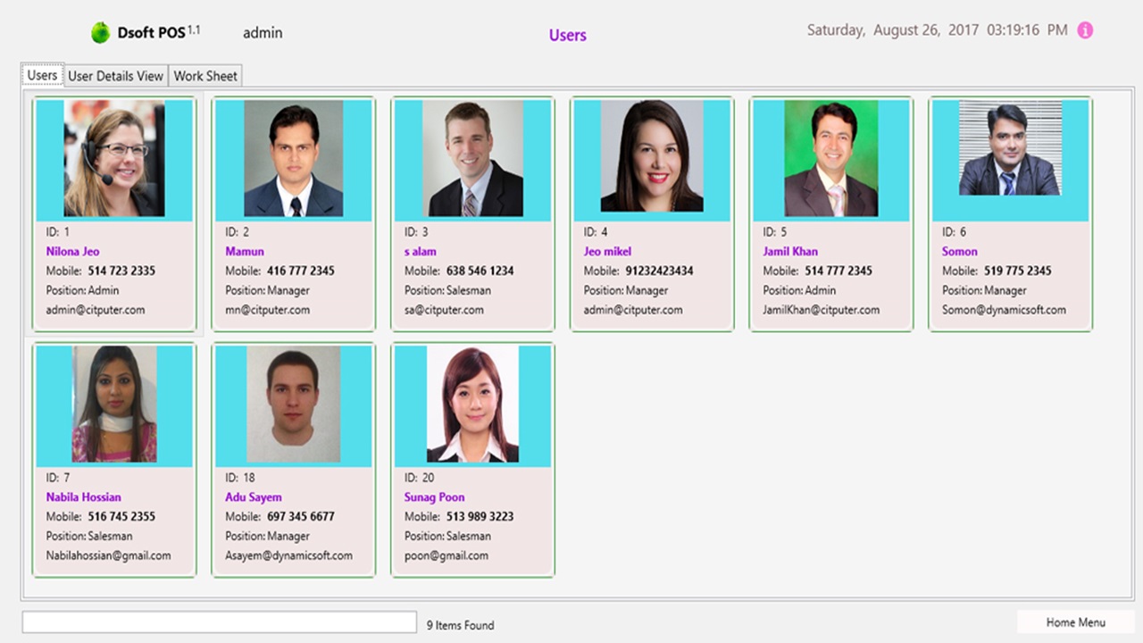 Rest POS - Restaurant Point of Sale WPF Application by dynamicsoft