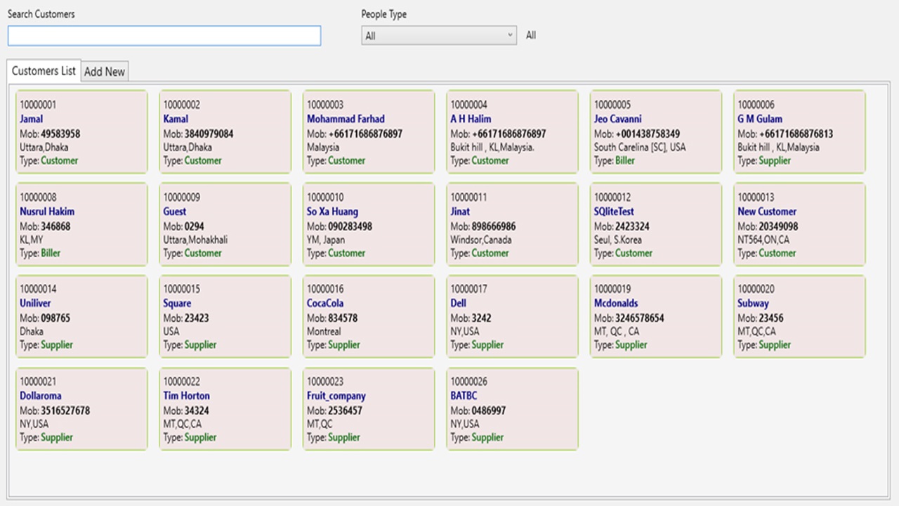 Rest POS - Restaurant Point of Sale WPF Application by dynamicsoft