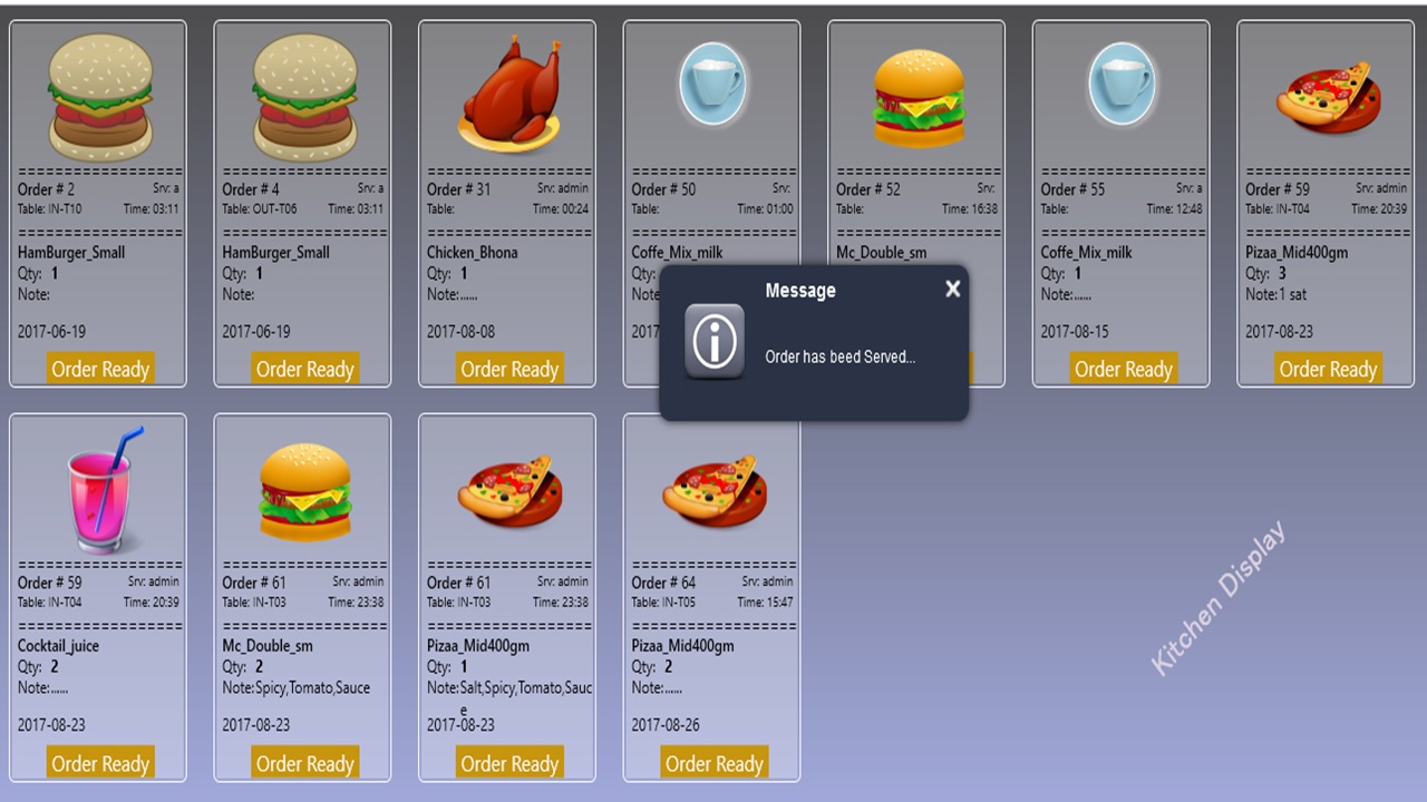 Restaurant Point of Sale - Rest POS - C# WPF SQL by dynamicsoft ...