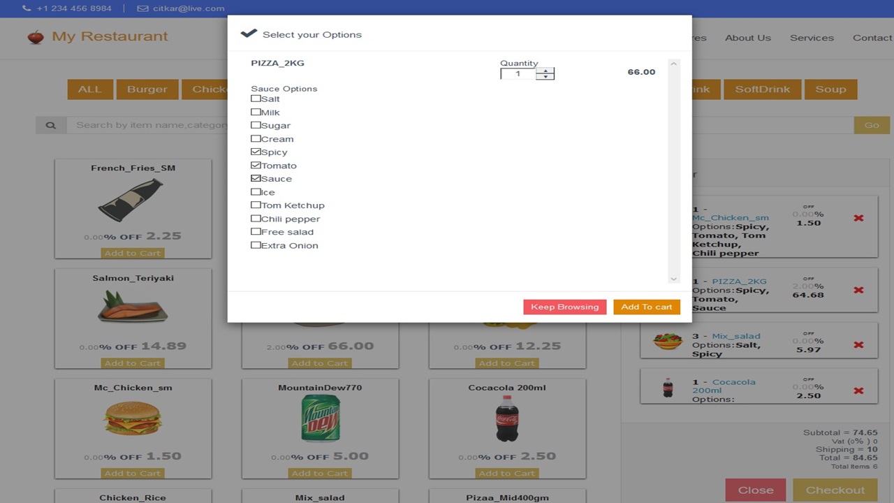 Restaurant Point of Sale - Rest POS - C# WPF SQL by dynamicsoft ...