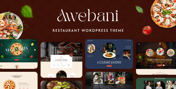 Awebani - Restaurant WordPress Theme by pavothemes | ThemeForest
