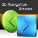 3D Navigation Arrows, Web Elements | GraphicRiver