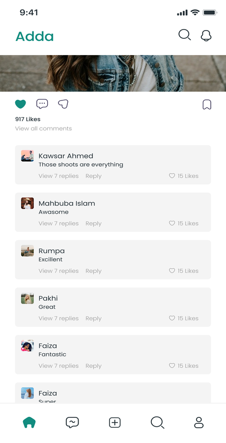 Adda ANDROID + IOS + FIGMA | UI Kit | Flutter | Social Media App | Free ...
