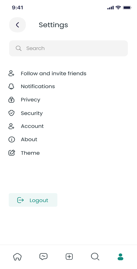 Adda ANDROID + IOS + FIGMA | UI Kit | Flutter | Social Media App | Free ...