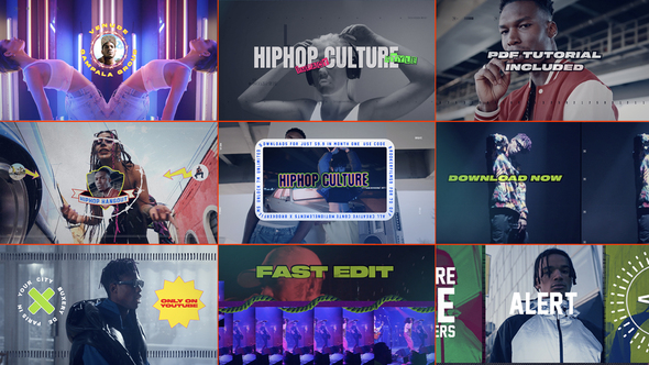 Hip Hop Blog, After Effects Project Files | VideoHive
