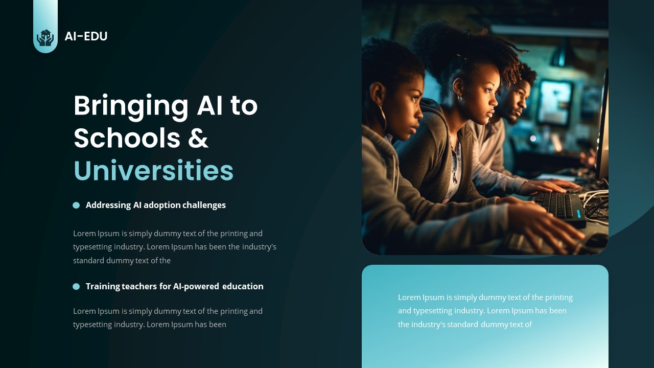 AI Education Google Slide, Presentation Templates | GraphicRiver