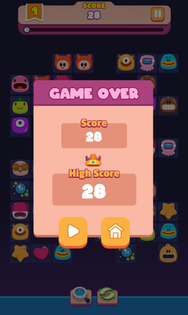 Onet Classic Cartoon - HTML5 Game (Phaser 3) by redfoc | CodeCanyon