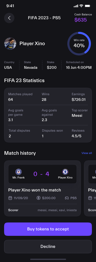 Esport - Sports App React Native CLI Ui Kit by JsmThemes | CodeCanyon