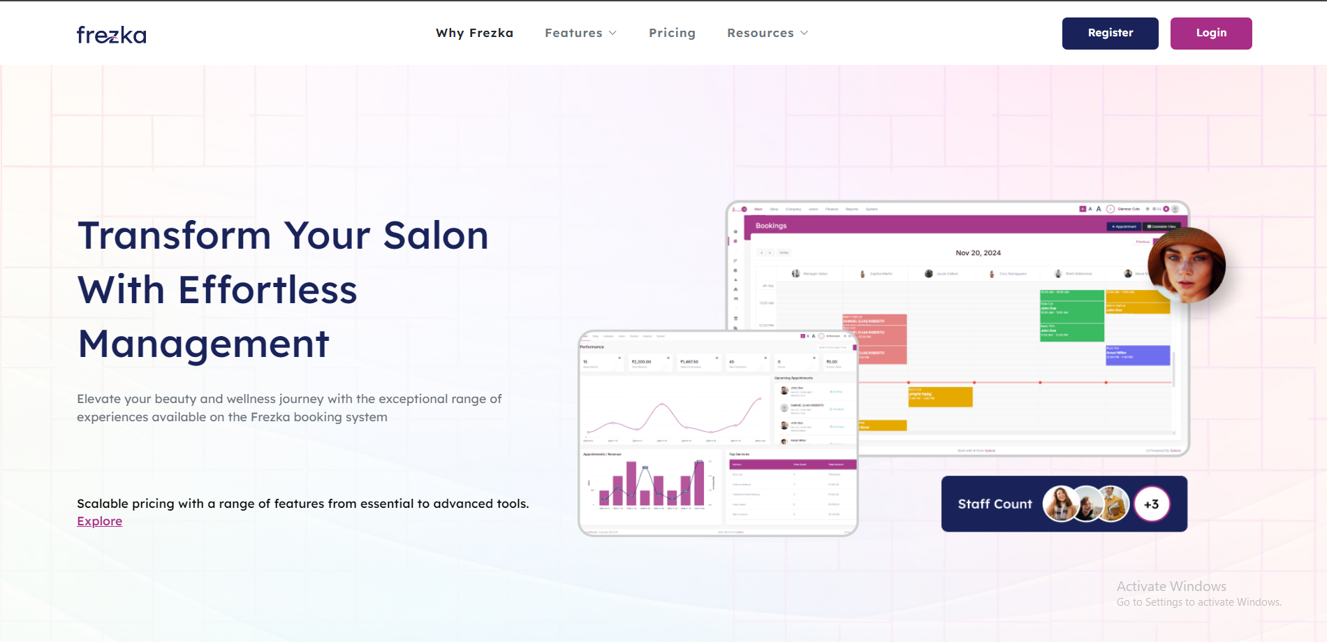 Frezka SaaS – Spa & Salon Management Software | Launch Your Own White Label Platform (Laravel ...