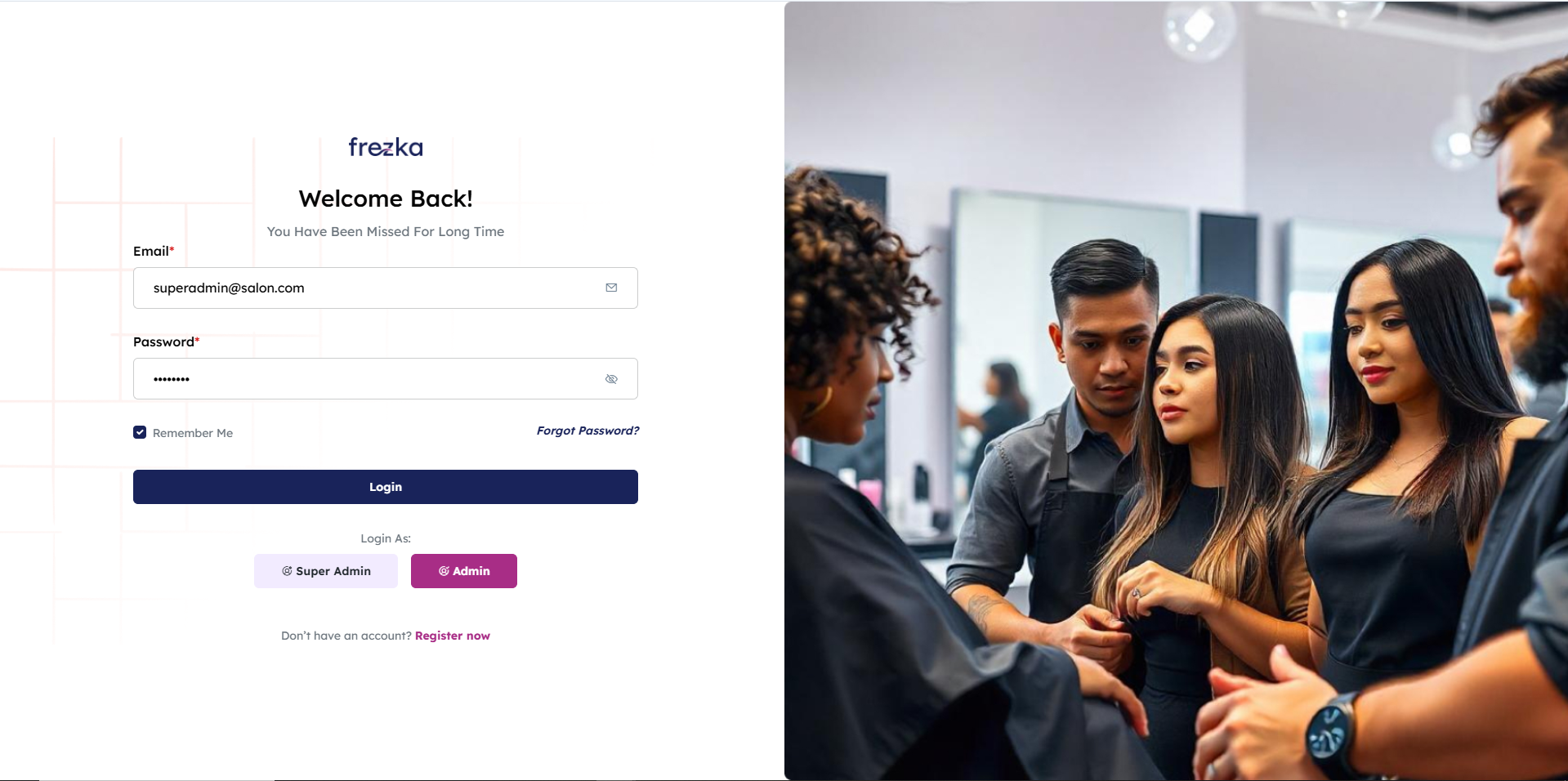 Frezka SaaS – Spa & Salon Management Software | Launch Your Own White Label Platform (Laravel ...