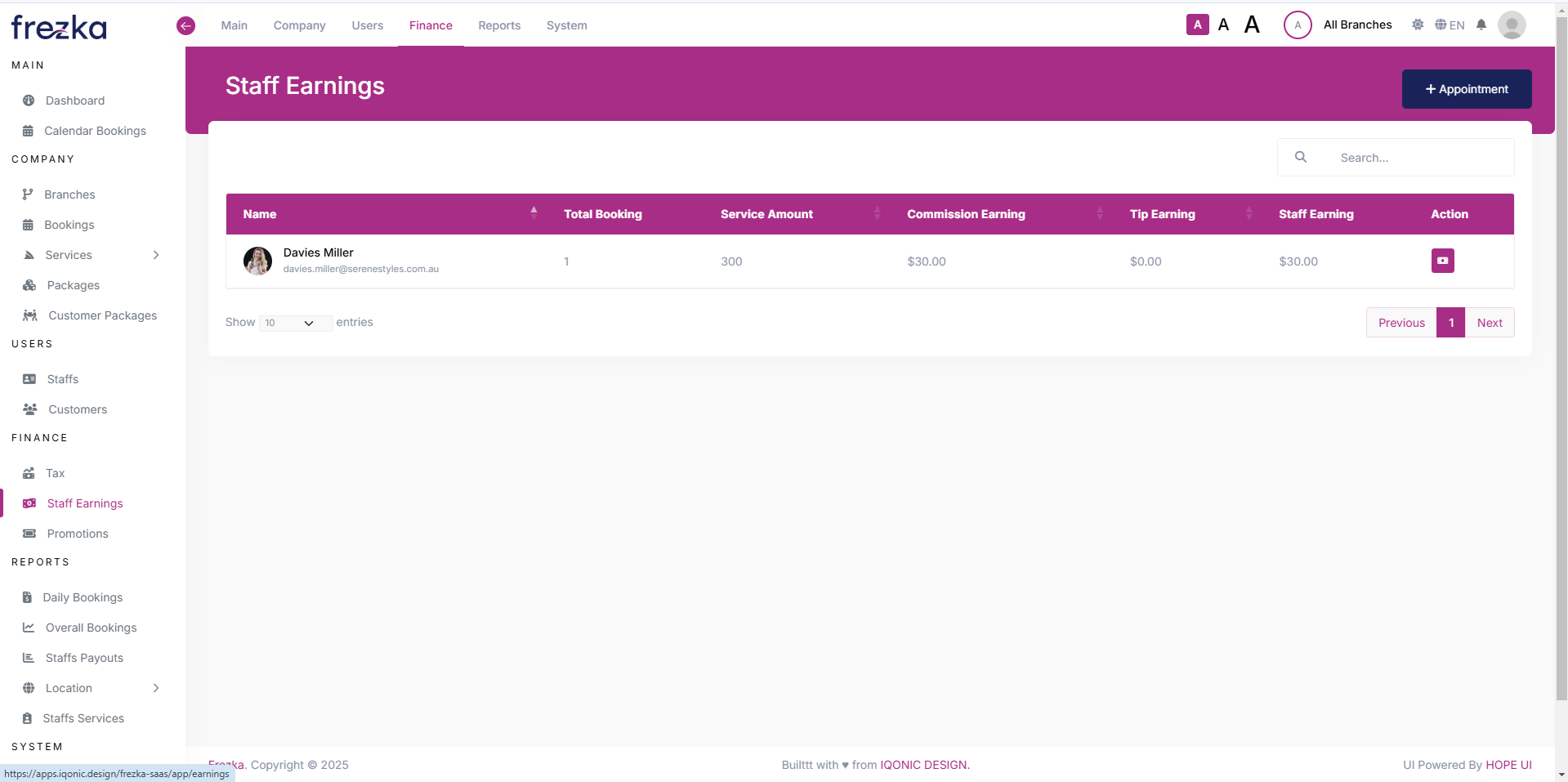 Frezka SaaS – Spa & Salon Management Software | Launch Your Own White Label Platform (Laravel ...