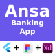 Ansa ANDROID + IOS + FIGMA + XD | UI Kit | Flutter | Finance & banking App by FlutterVision