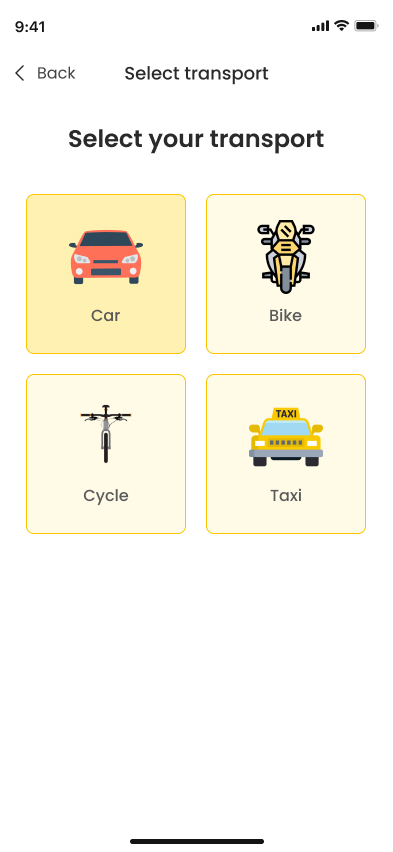 EasyRide - Taxi Booking App UI Kit | Frontend by technotacklesw ...