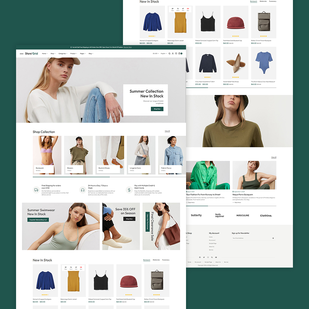 StoreGrid - Fashion & Multipurpose WooCommerce Theme by TemplateTrip