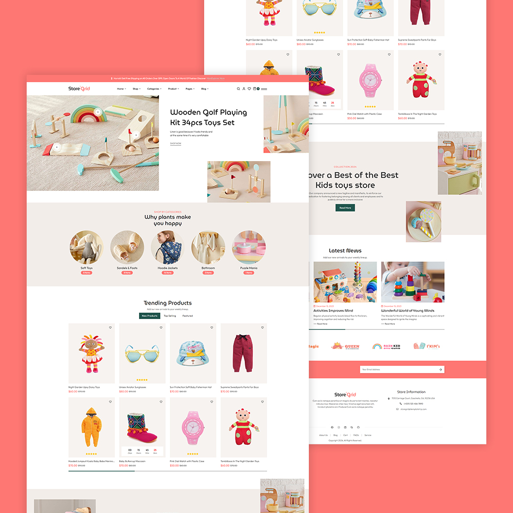 StoreGrid - Fashion & Multipurpose WooCommerce Theme by TemplateTrip