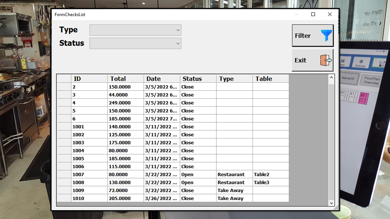 Point of sale POS for restaurants with C# .NET by MASAFA-Tech | CodeCanyon