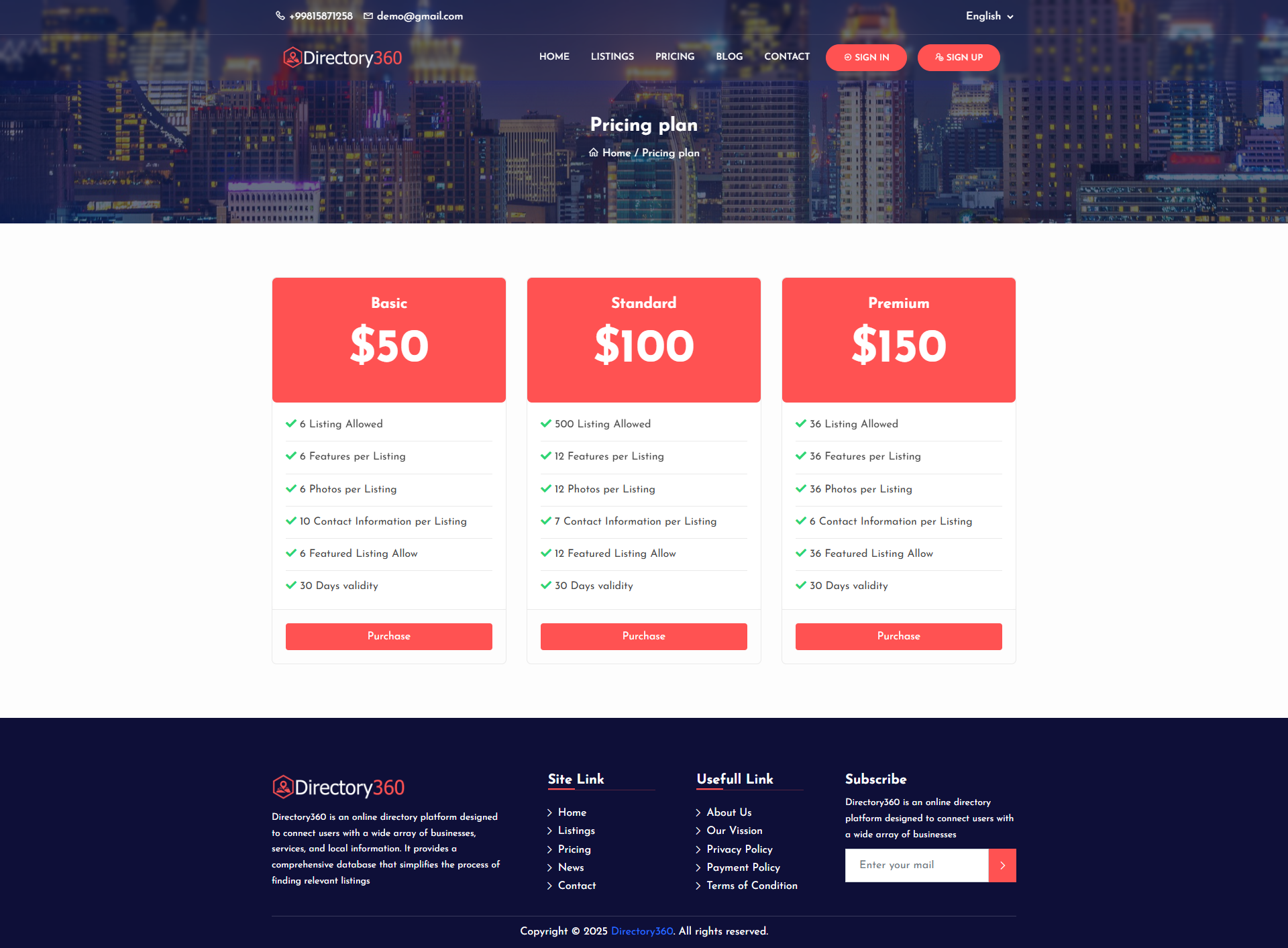 Directory360 - Directory Listing Platform by pinextit | CodeCanyon Directory360 - Directory Listing Platform by pinextit | CodeCanyon