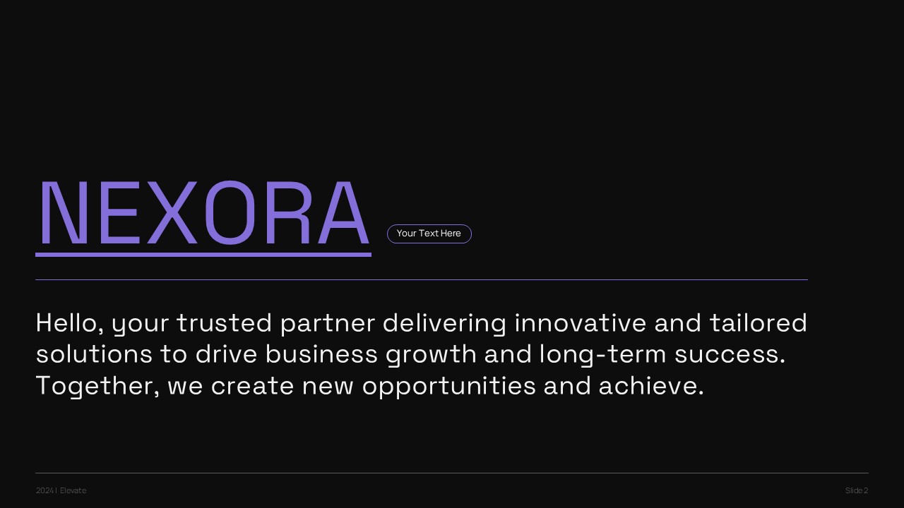 Nexora Business Proposal Pitch Deck, Presentation Templates | GraphicRiver