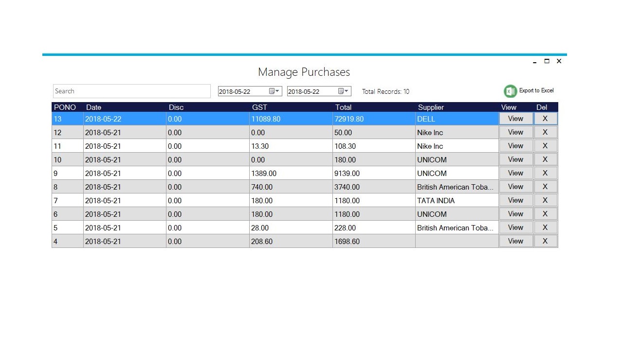 GST Billing System POS - Invoice Manager by dynamicsoft | CodeCanyon