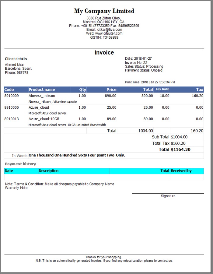 Accounting and Billing Invoice Software by dynamicsoft | CodeCanyon