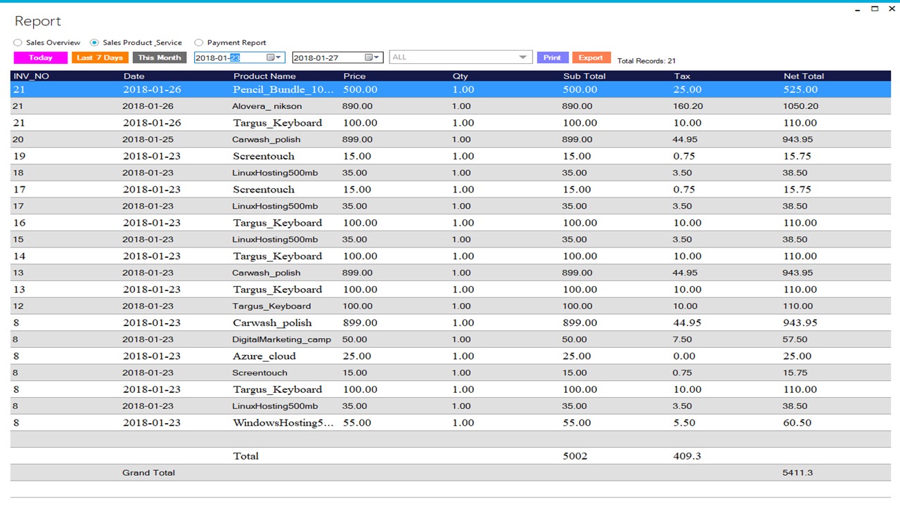 Accounting and Billing Invoice Software by dynamicsoft | CodeCanyon