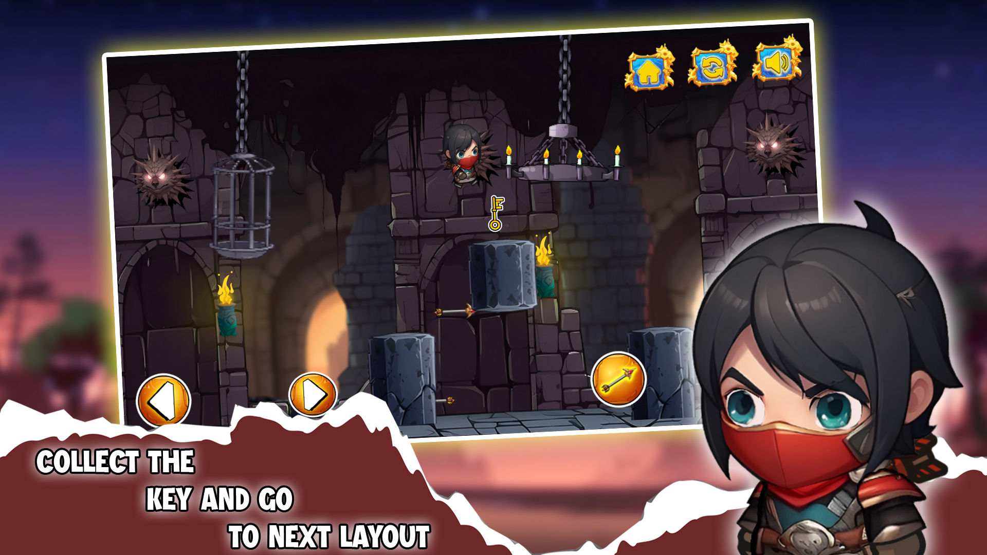 Nightstrike Archery HTML5 Construct 3 Game by pairplaycreation | CodeCanyon