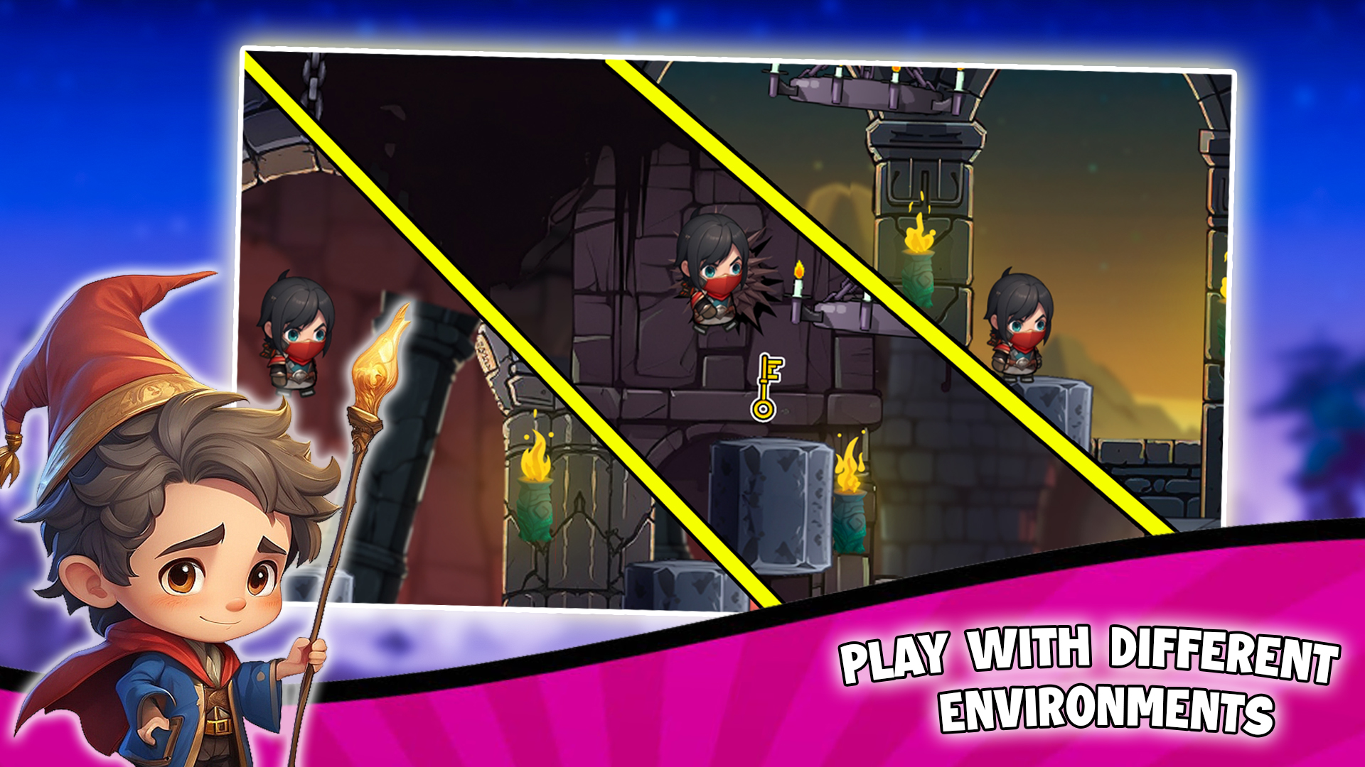 Nightstrike Archery HTML5 Construct 3 Game by pairplaycreation | CodeCanyon