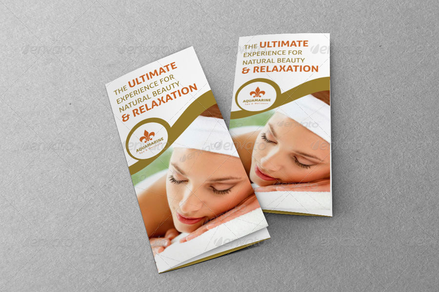 Spa Tri-Fold Brochure | Volume 3, Print Templates | GraphicRiver