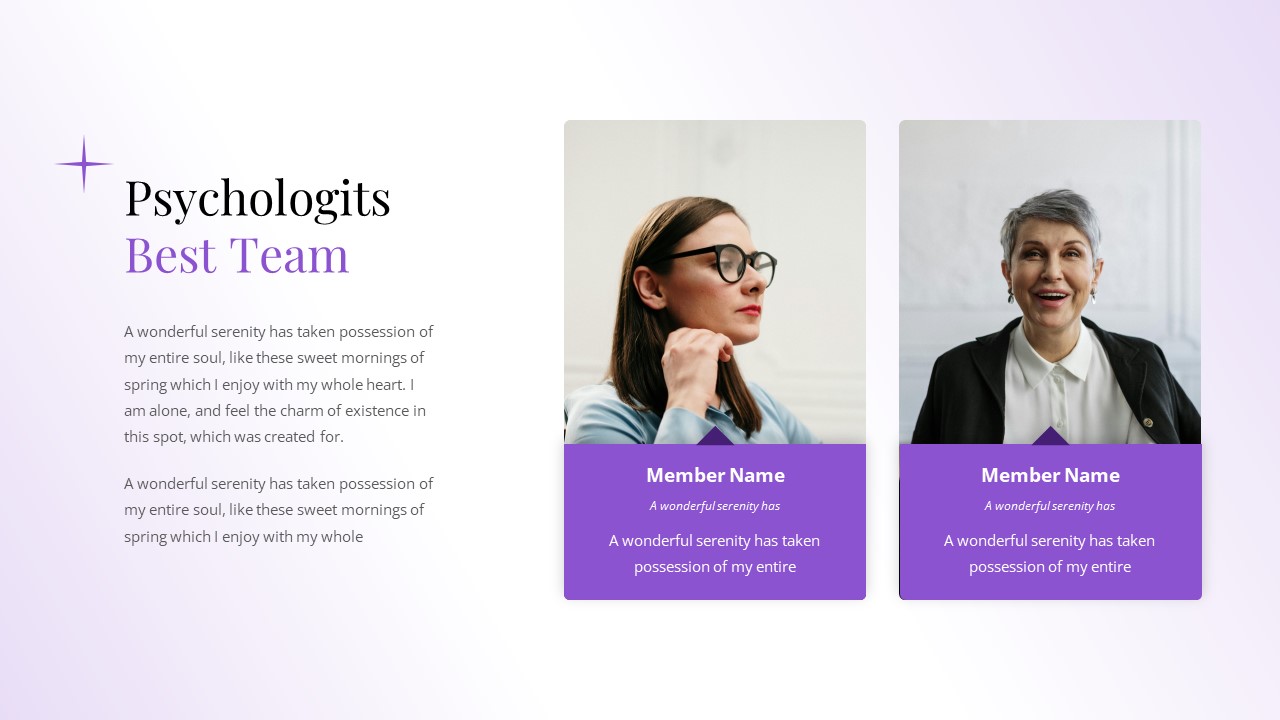 Psychology - Mental Health Google Slides Template, Presentation Templates
