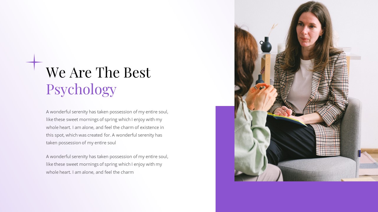 Psychology - Mental Health Google Slides Template, Presentation Templates