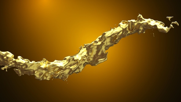 Liquid Gold Flow, Motion Graphics | VideoHive