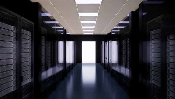 Server Rack Room, Motion Graphics | VideoHive