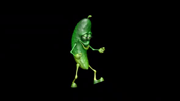 Fun Cucumber - 3D Dance Show, Motion Graphics | VideoHive