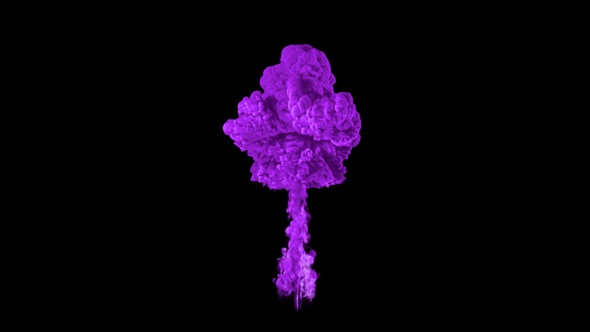 Purple Smoke Explosion, Motion Graphics | VideoHive