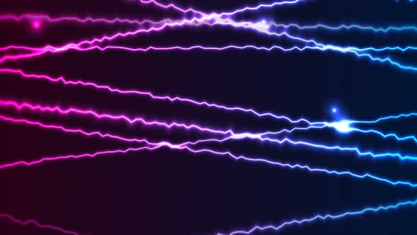 Blue Purple Electric Current Flow, Motion Graphics | VideoHive