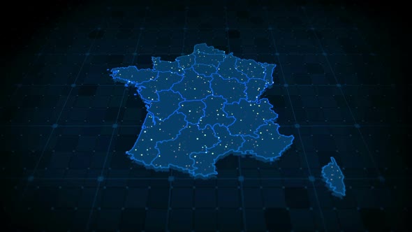 France Map Hd, Motion Graphics | VideoHive