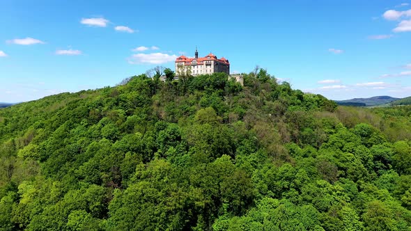 Bieberstein Palace, Hesse, Langenbieber, Germany, Stock Footage | VideoHive