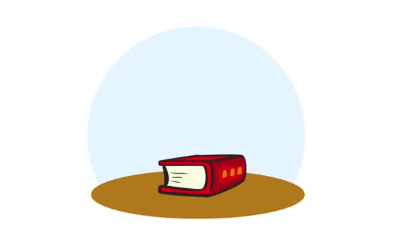 Book Falling, Motion Graphics | VideoHive