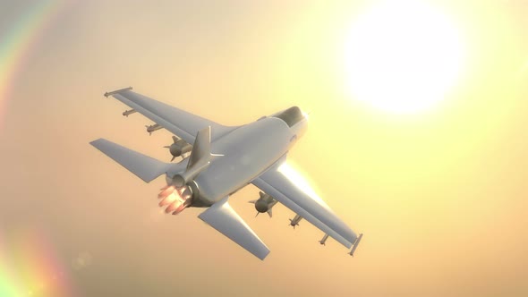 3D Fighter Jet Animation, Motion Graphics | VideoHive