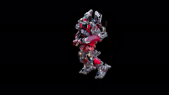 53 Robot Dancing 4K, Motion Graphics | VideoHive