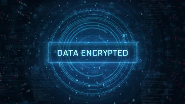 Data Encrypted 4K, Motion Graphics | VideoHive