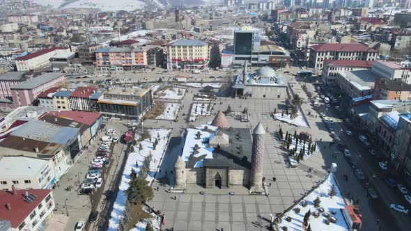 YAKUTİYE madrasah and mosque, Stock Footage | VideoHive