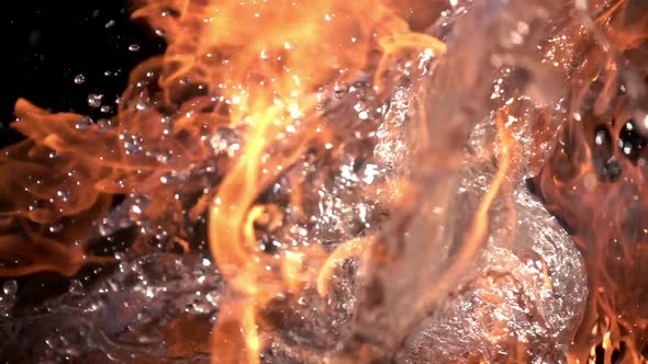 Fire and Water, Stock Footage | VideoHive