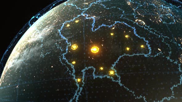 India Map Animation, Motion Graphics | VideoHive