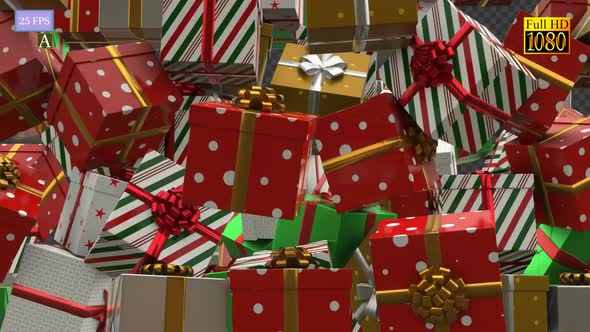 Gift Box Animation A4 Transition HD, Motion Graphics | VideoHive