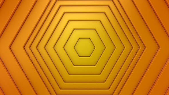 Background of Hexagons, Motion Graphics | VideoHive