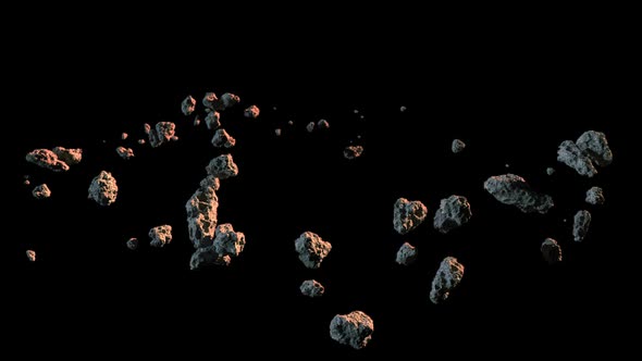 Meteorite cluster, Motion Graphics | VideoHive