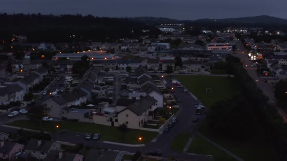 Aerial Footage of Residential Houses in Suburbs, Stock Footage | VideoHive