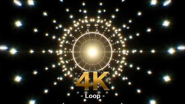 Abstract Time Travel Neon Portal Loop 4K by shnfilm | VideoHive