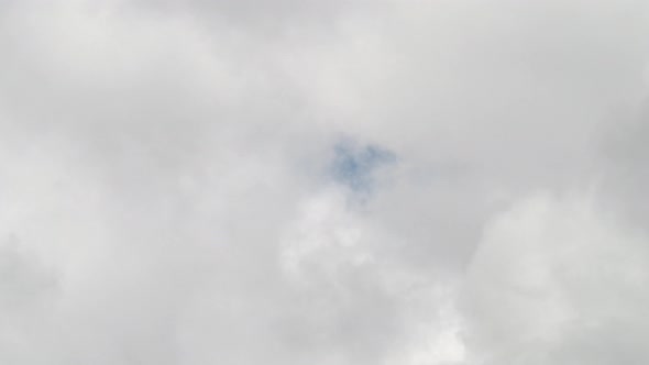 Clouds are moving across the sky. Overcast sky, Stock Footage | VideoHive